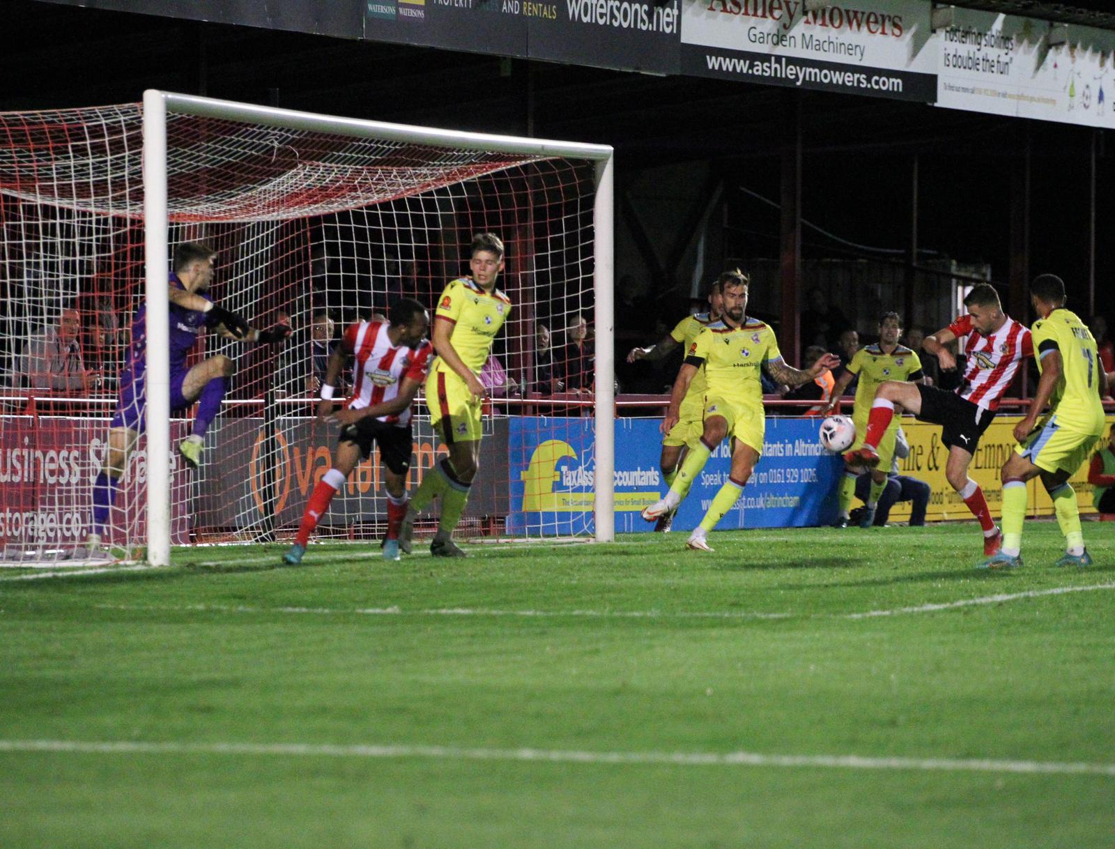 Ryan to the rescue as Robins roar back to salvage a point – Altrincham FC
