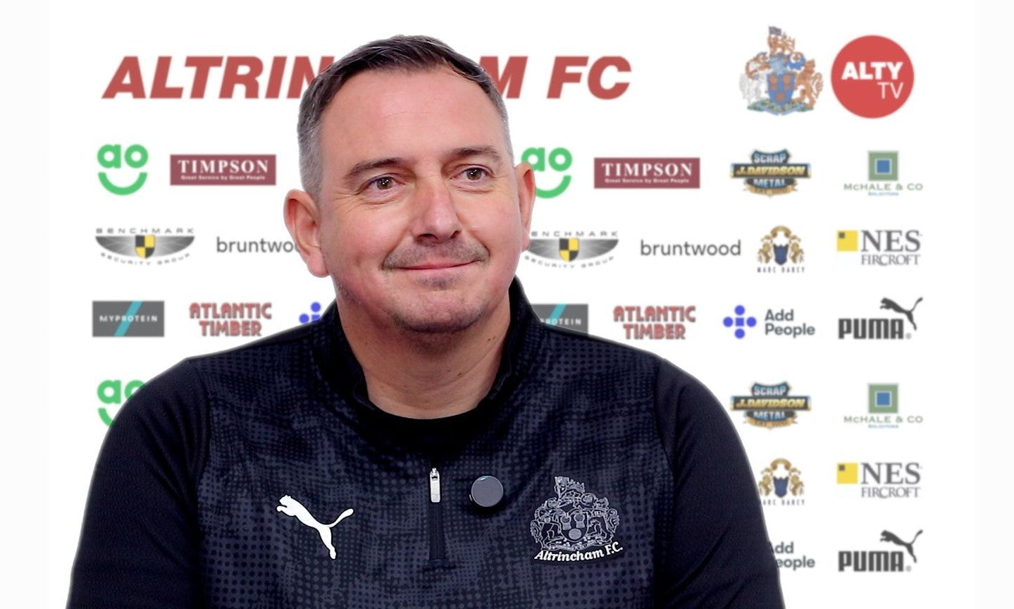 Alty TV Interview | Neil Gibson – Altrincham FC