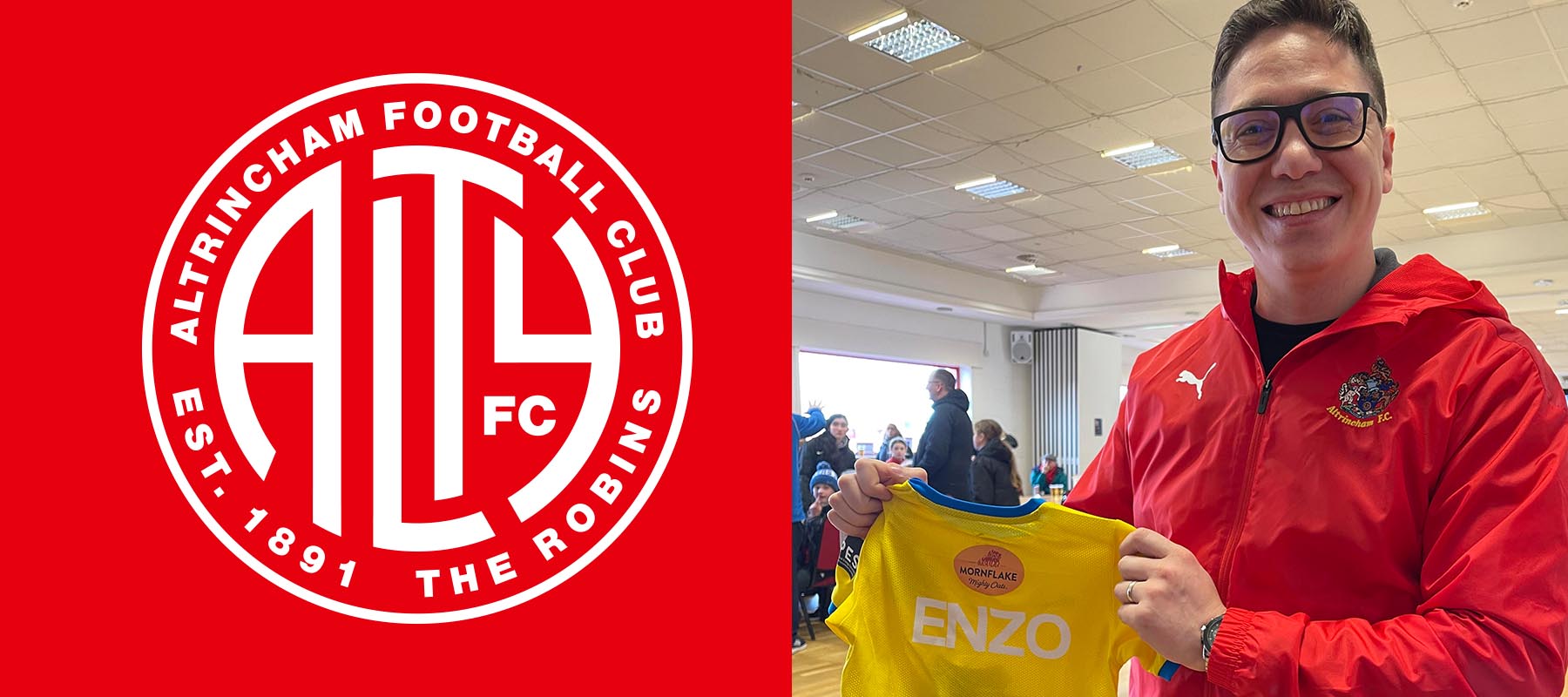 Well done, Emmanuel and Oscar, our latest award winners! – Altrincham FC