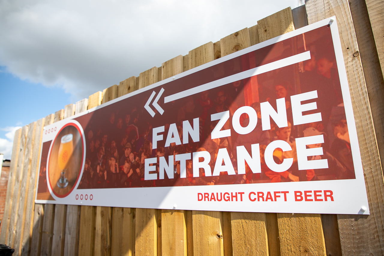 Free drink in revamped Fan Zone this Saturday! – Altrincham FC