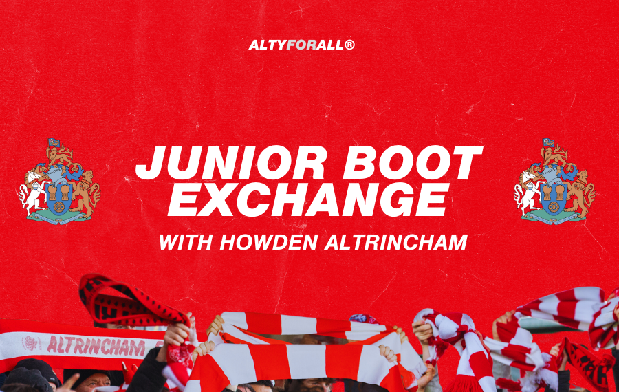 Local Football Boot Exchange launched – Altrincham FC