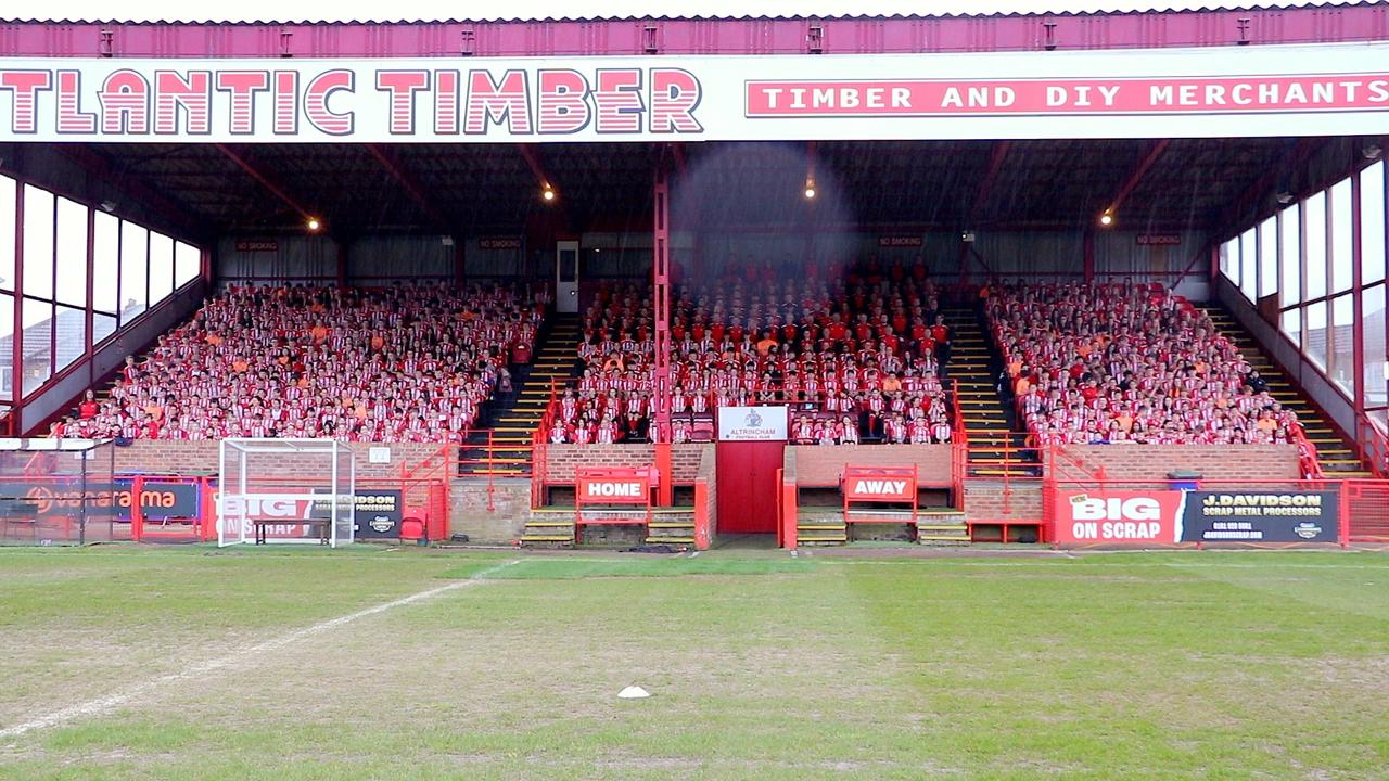 Altrincham FC Juniors photoshoot