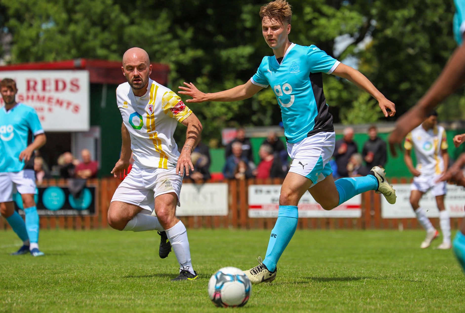 Alty start 2024/25 match prep with 1-0 win at Colne – Altrincham FC