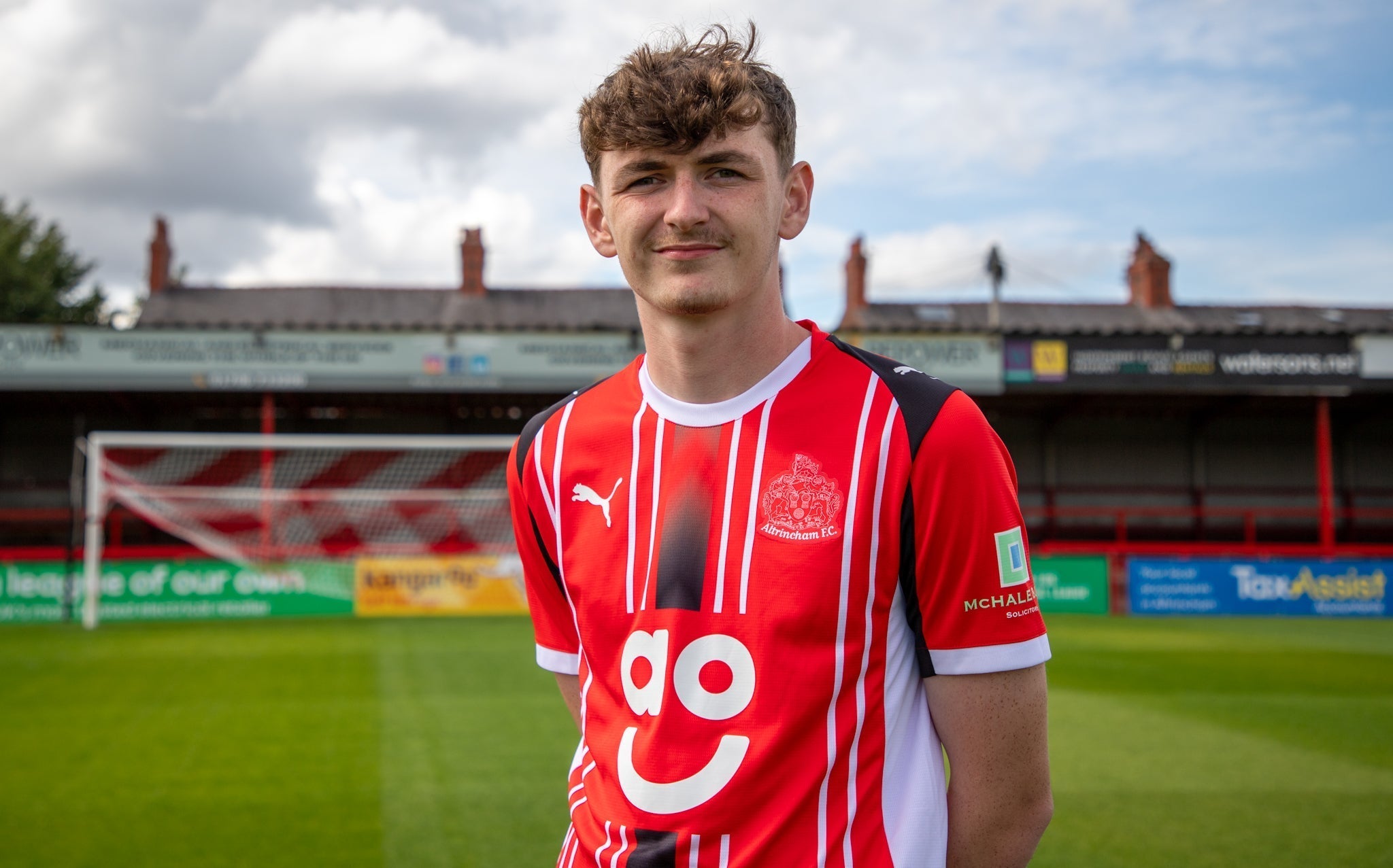 Bailey makes first start for Brig – Altrincham FC