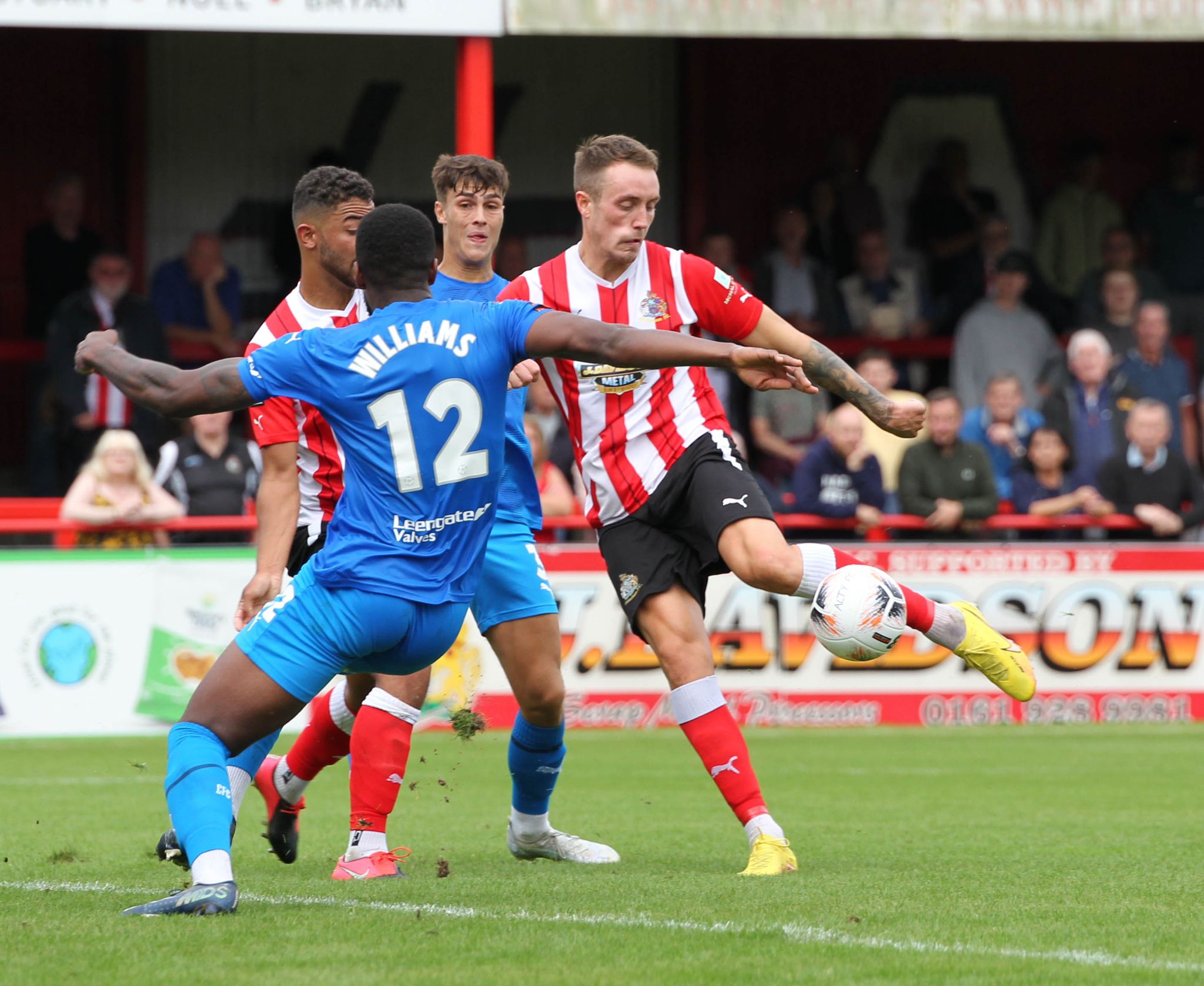 Mullarkey on the mark, but Spireites land ko blow with quickfire one-t ...