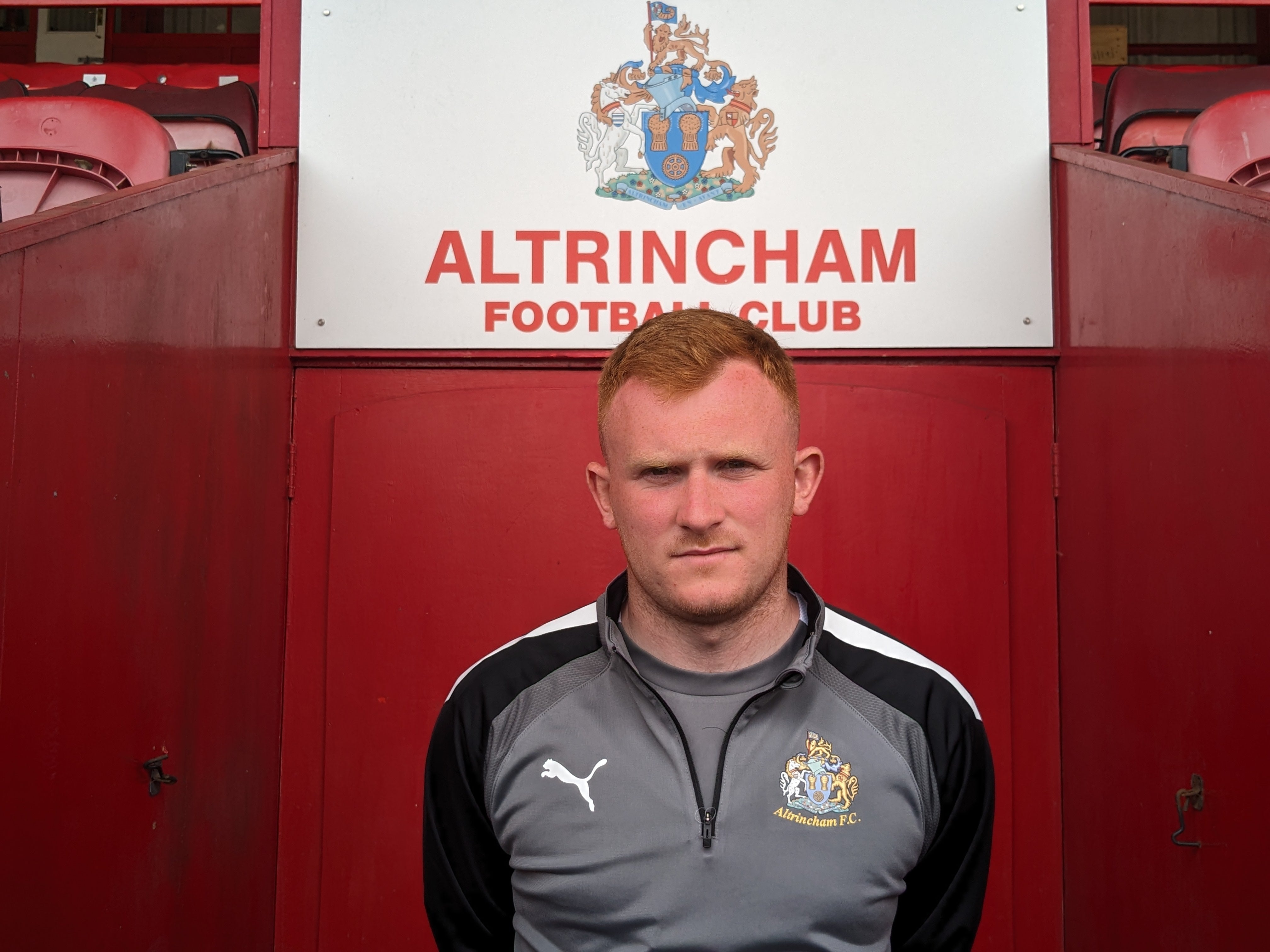 New pitch supremo David's ready to hit the ground running! – Altrincham FC