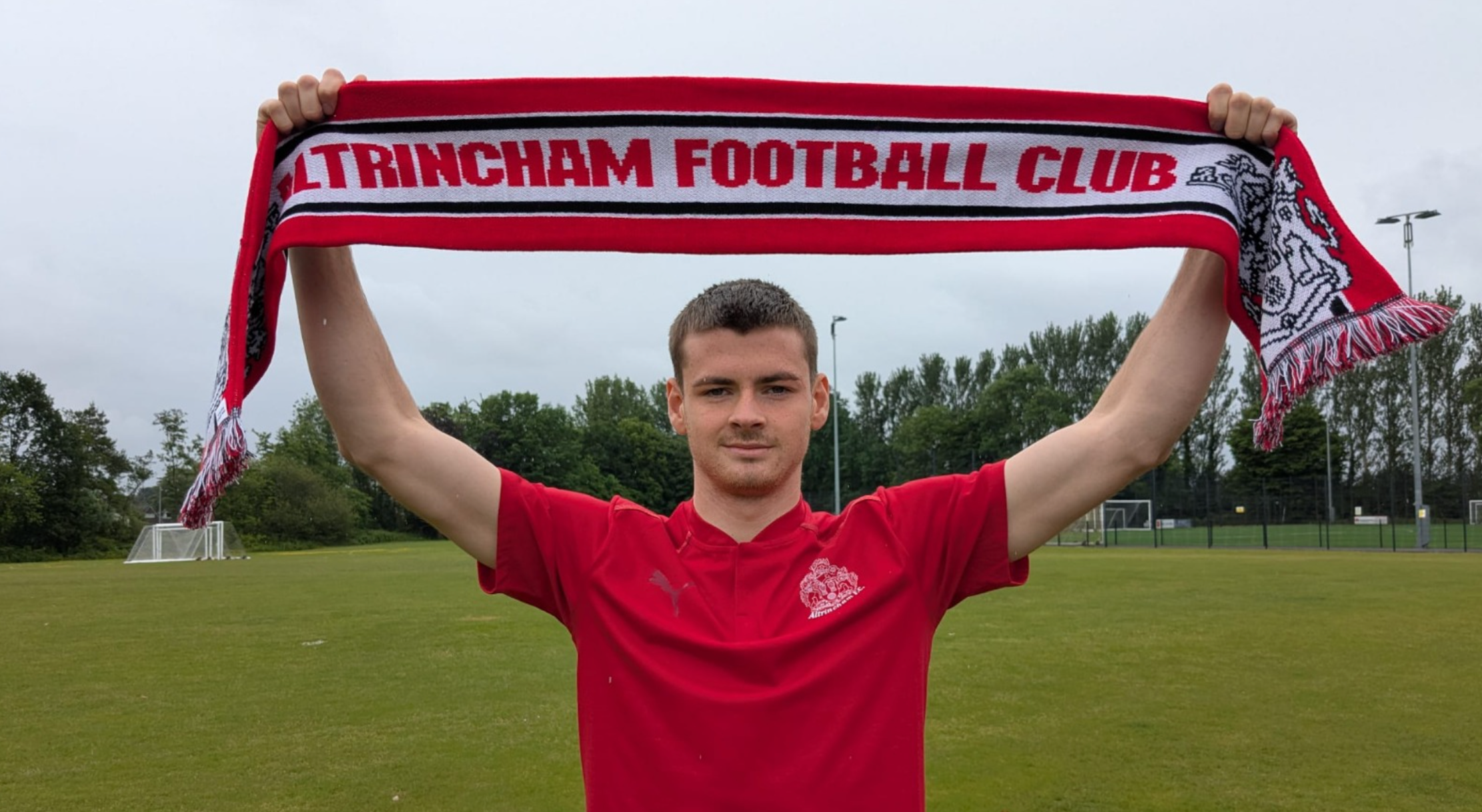Welcome to Alty, Sam Reed, as Phil makes it a hat-trick of new signing ...