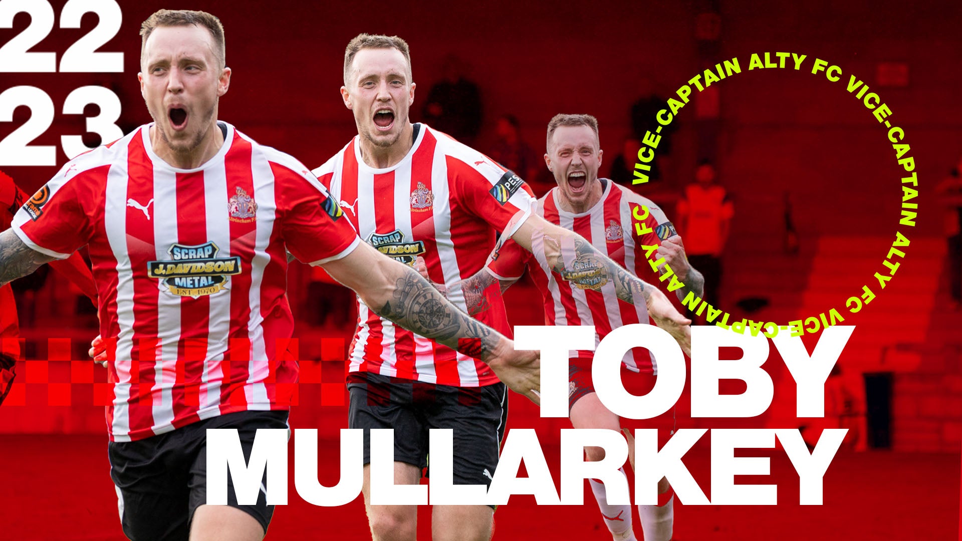 The good news keeps on coming - now Toby signs a new deal, all the way ...