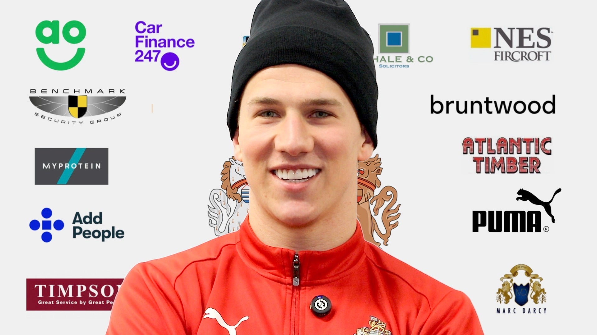 Charlie Olson - Alty TV Quickfire Questions – Altrincham FC