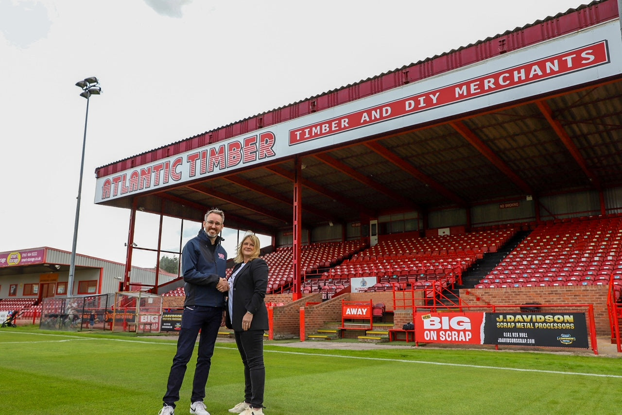 Welcome to Alty Atlantic Timber, our brand new main stand sponsors ...