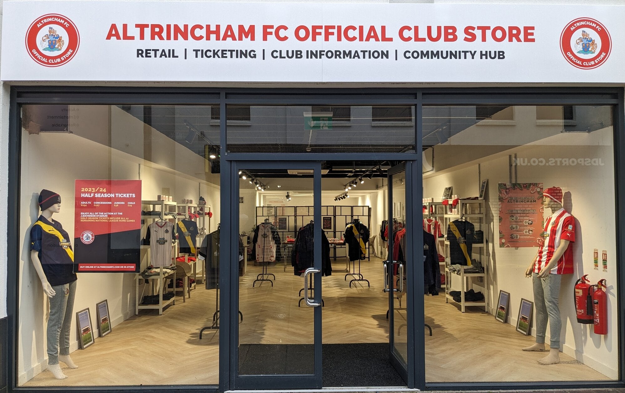 Retail Store open ahead of Barnet game – Altrincham FC