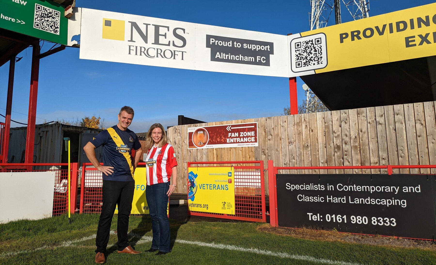 A warm welcome to NES Fircroft – Altrincham FC