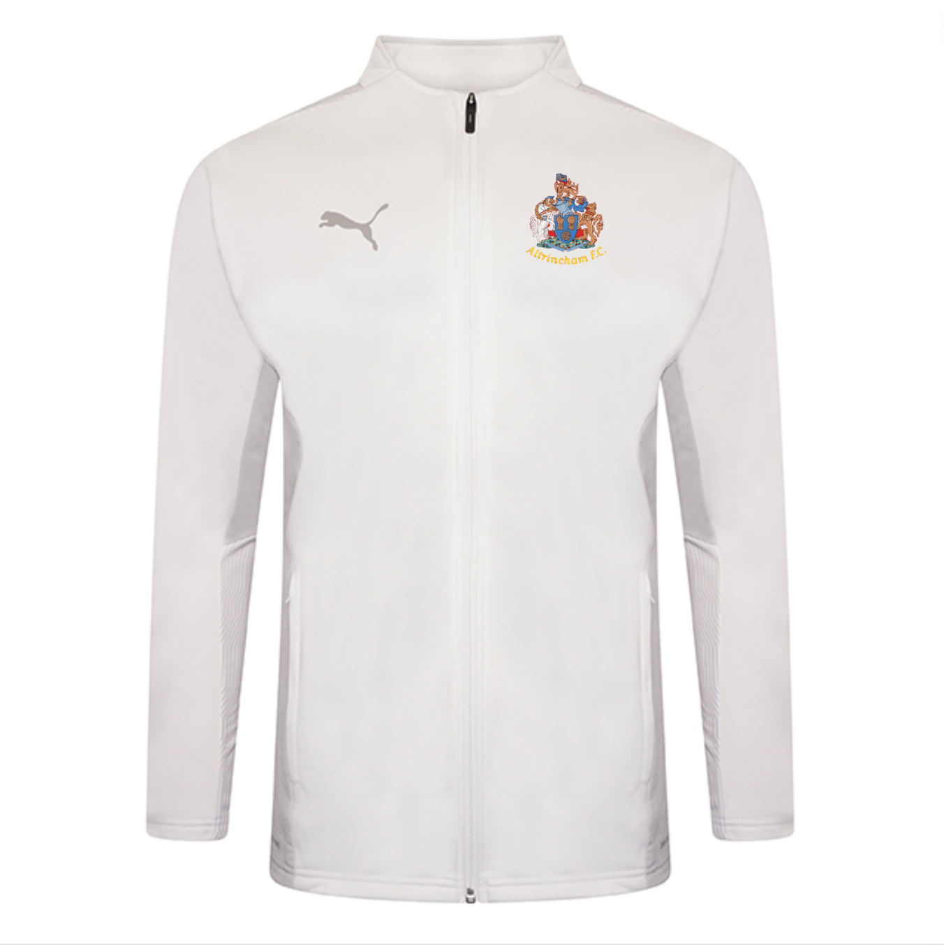 Adult White Track Jacket – Altrincham FC